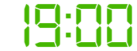 L'heure 19:00 sur l'horloge - Signification du chiffre 19